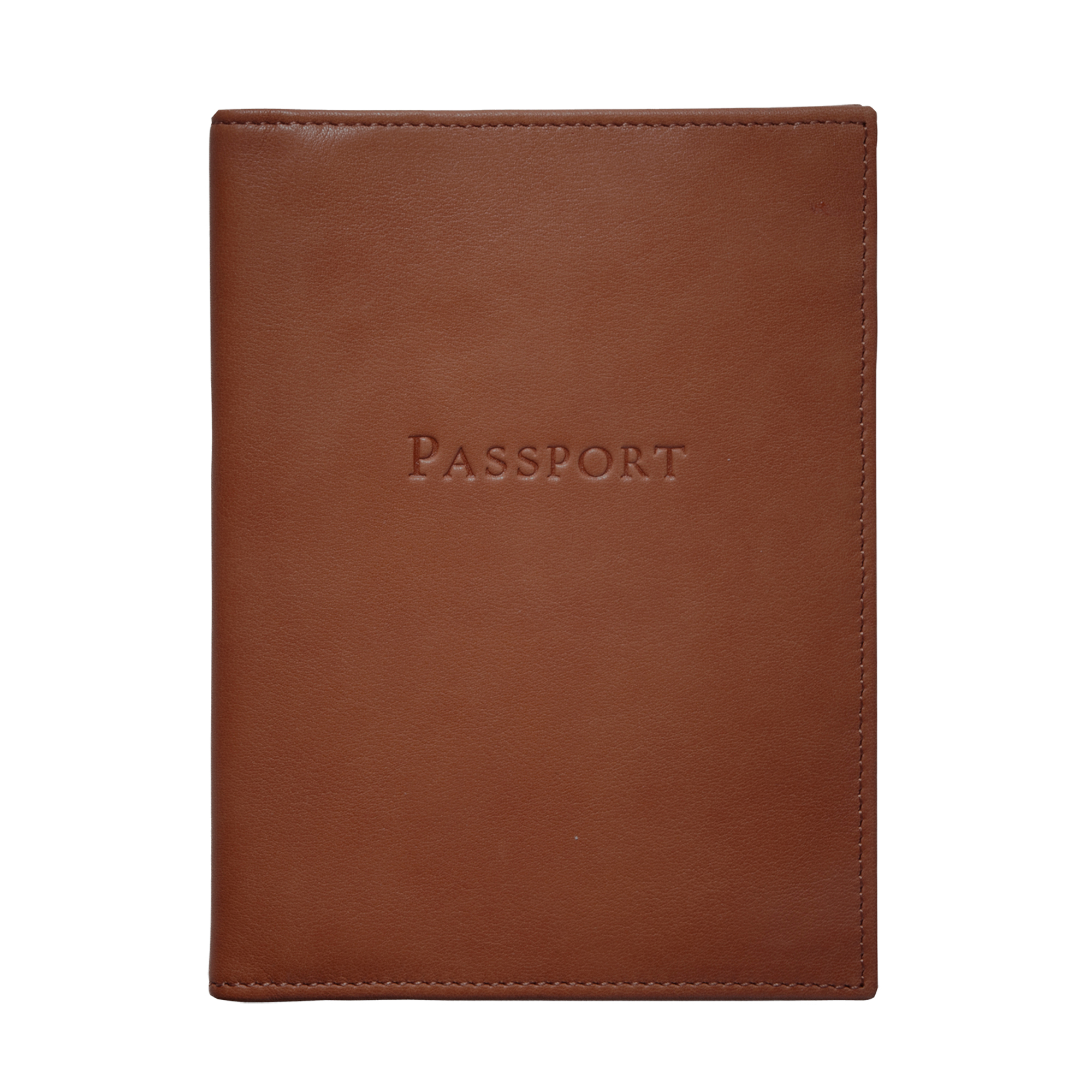 Classic Leather Passport Case Brown Gumps