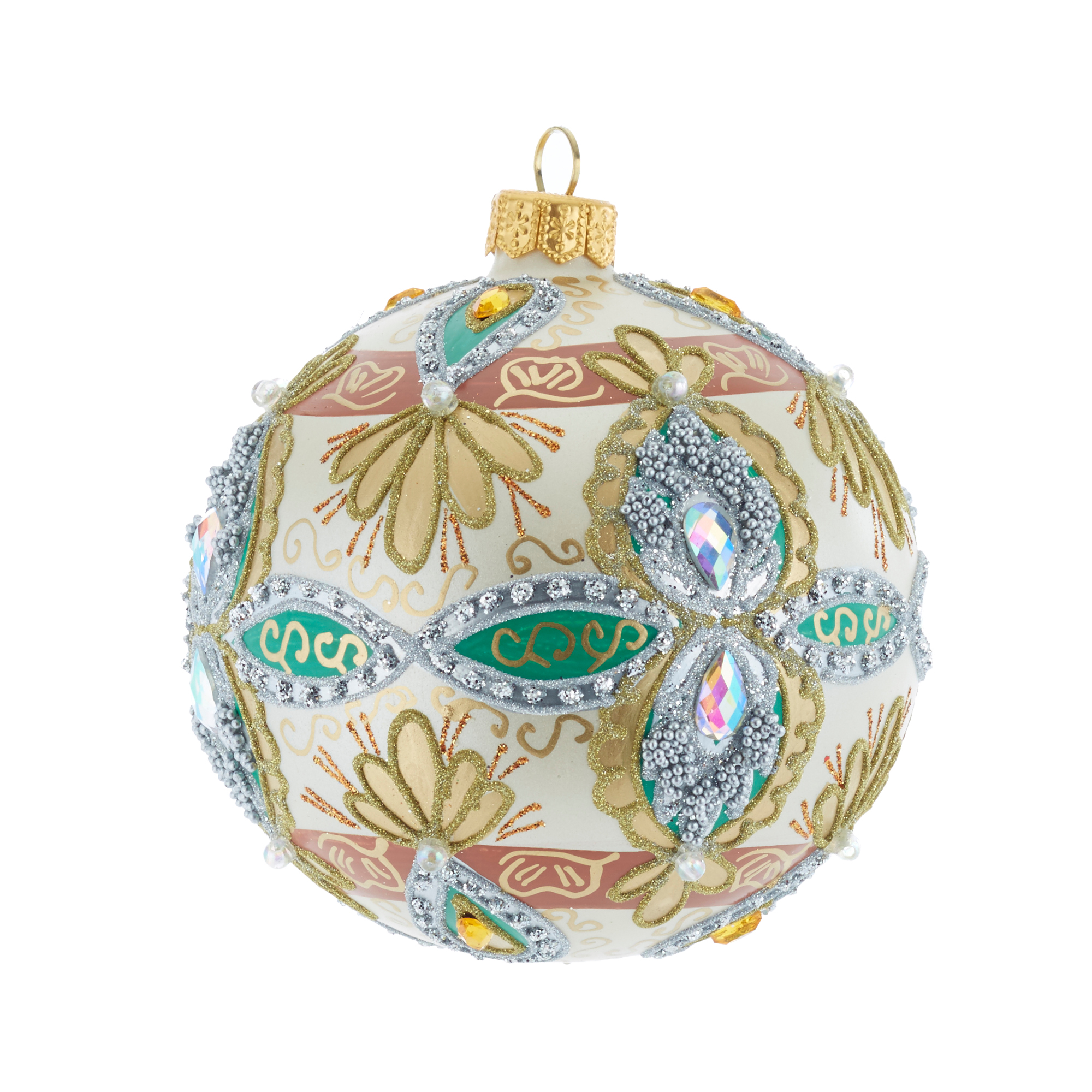 Carnival Ball Christmas Ornament Gumps