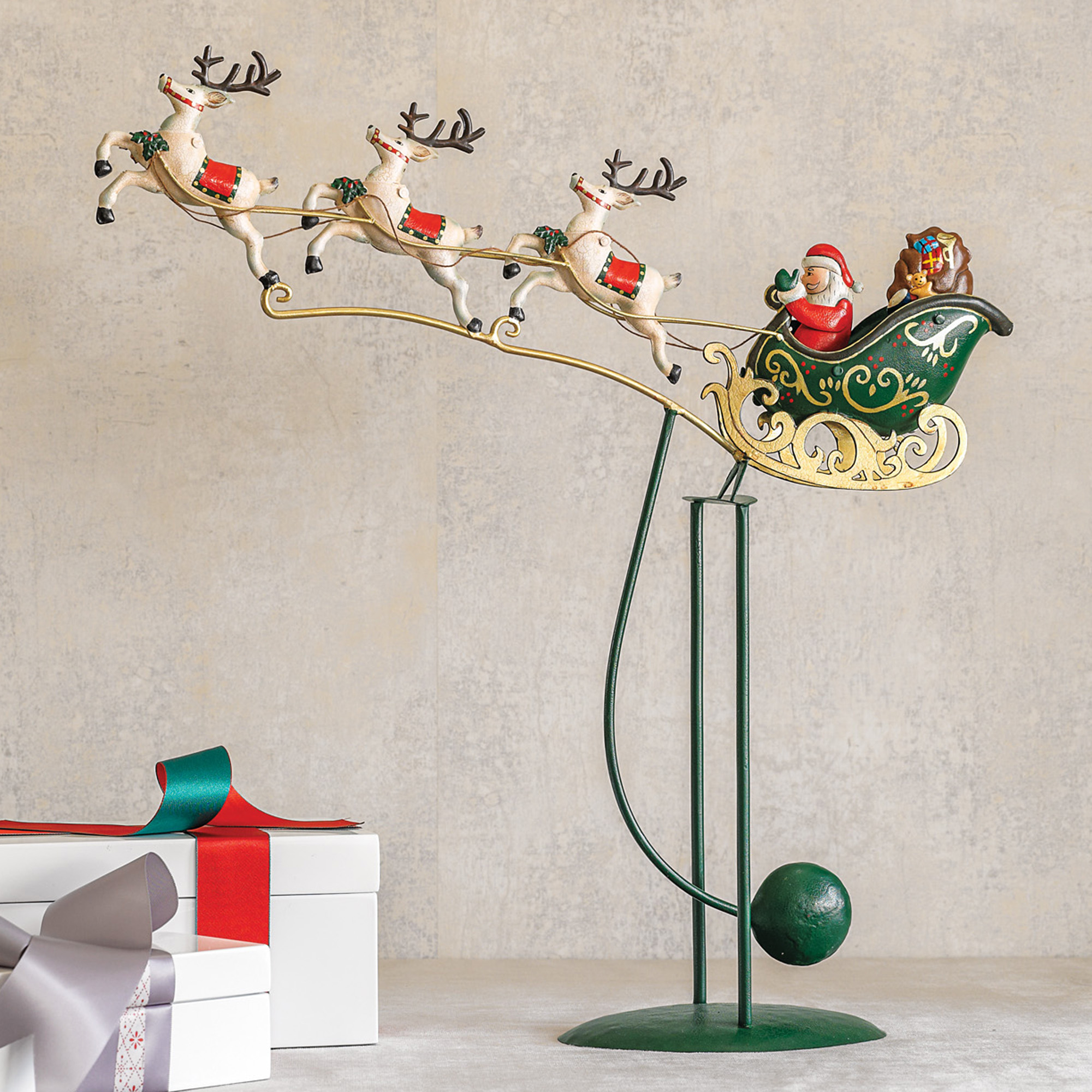 Santa's Sleigh Balance Toy | Gump's