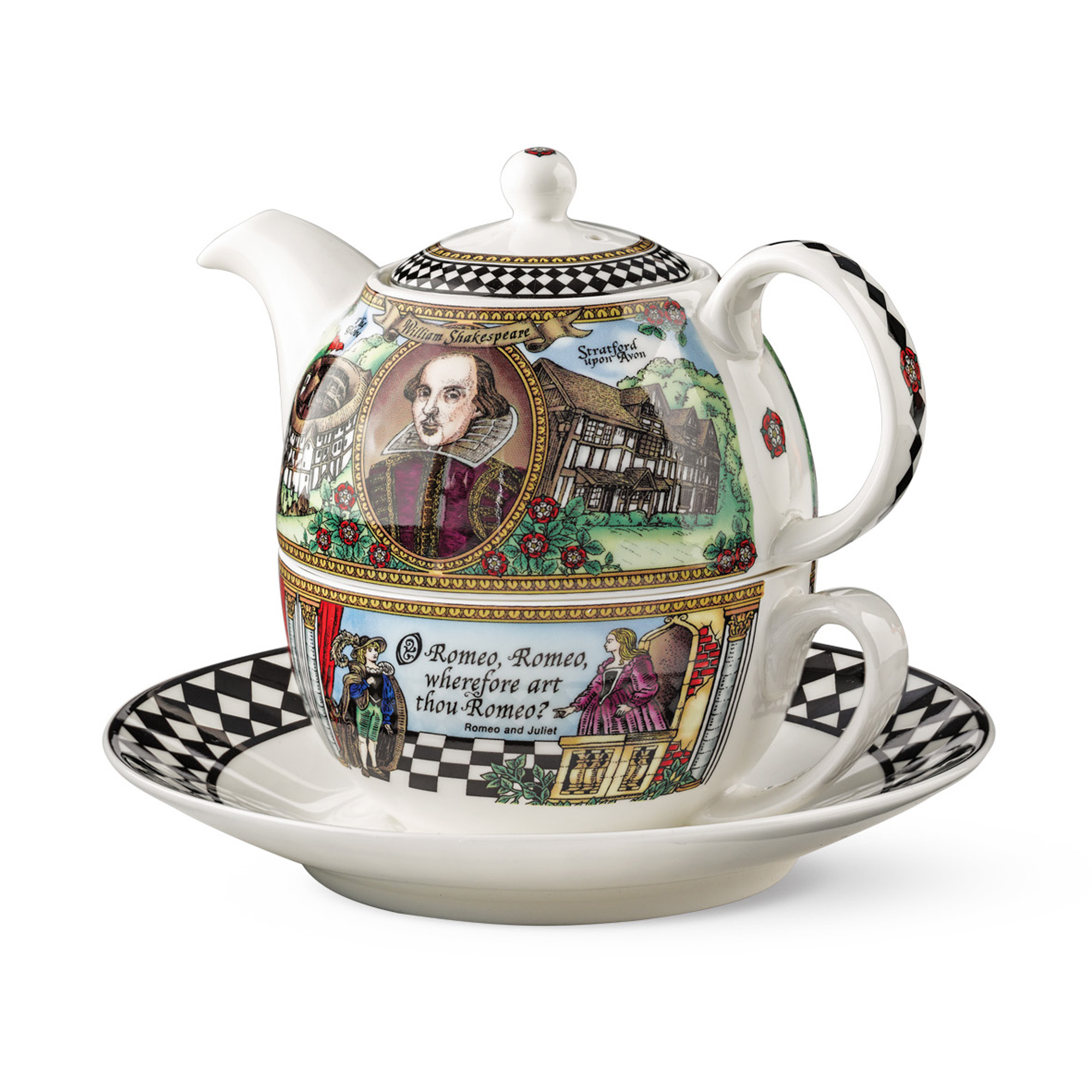 Halcyon Days Shakespeare Tea-For-One | Gump's